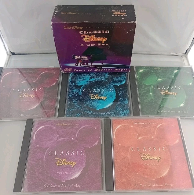 CLASSIC DISNEY: 60 Years Of Musical Magic (5 Disc Boxset) £26.71 ...