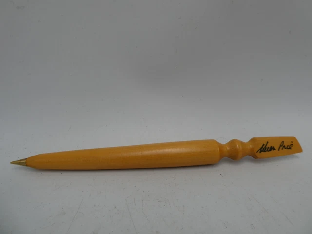 VINTAGE TASMANIAN HUON Pine Timber Cased Biro Pen Hand Made Folk Art ...