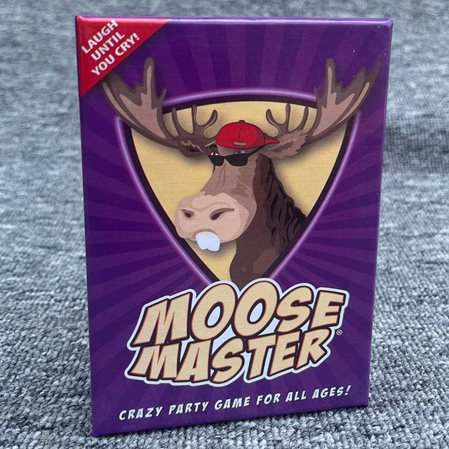 SPOT MOOSE MASTER Card Game Laugh Until You Cry Fun Family Party Drink ...
