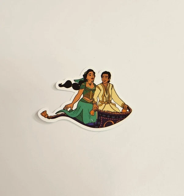 ALADDIN & JASMINE Laptop Sticker / Decal £2.56 - PicClick UK