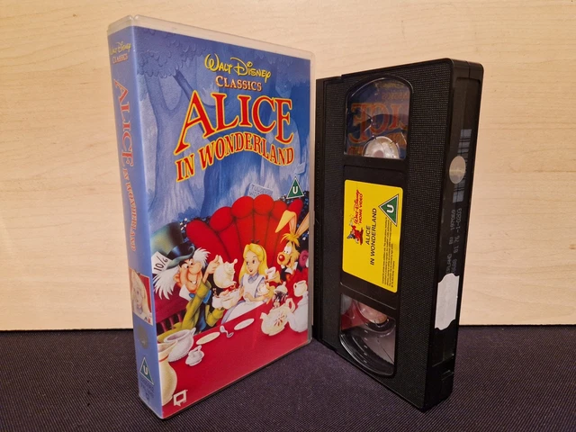 ALICE IN WONDERLAND - Walt Disney - PAL VHS Video Tape (T406) £2.99 - PicClick UK