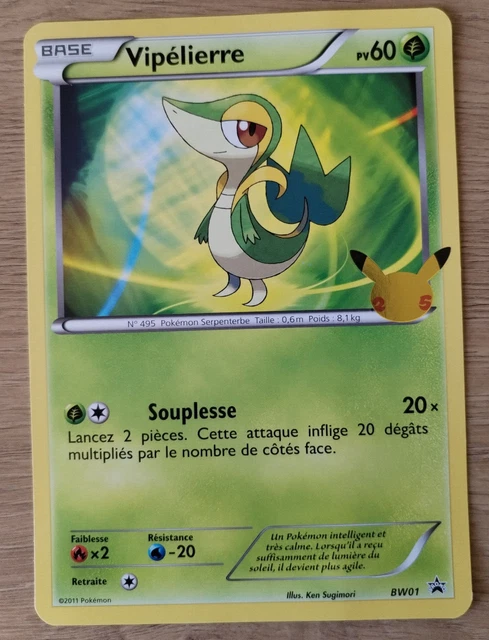 VIPELIERRE BW01 CARTE Promo Geante Jumbo Pokemon Francaise EUR 2,50 ...