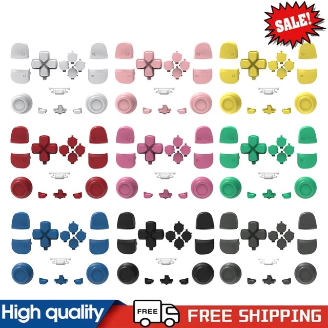 R1 R2 L1 L2 Triggers Share Options Face Button Thumbsticks Set for PS 5 ...