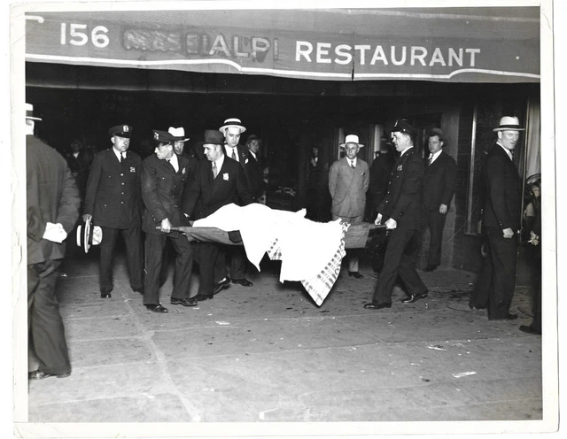 PHOTO MAFIA GANGSTER Murder Louis Slats Bodyguard Of Joey Rao Usa ...
