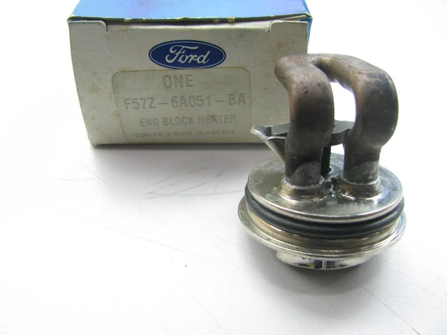 NOS ORIGINAL OEM Ford F57Z-6A051-BA Engine Block Heater 1995-1997 ...