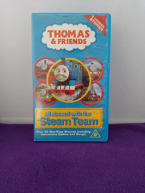 THOMAS AND FRIENDS - All Aboard With The Steam Team (VHS) £21.52 ...