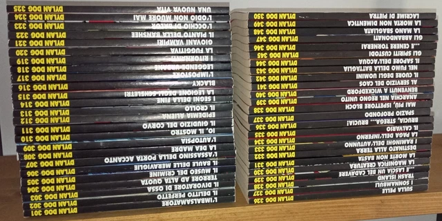 DYLAN DOG ORIGINALI 301/350 Sequenza Completa Ottimi+++ Prima Edizione ...