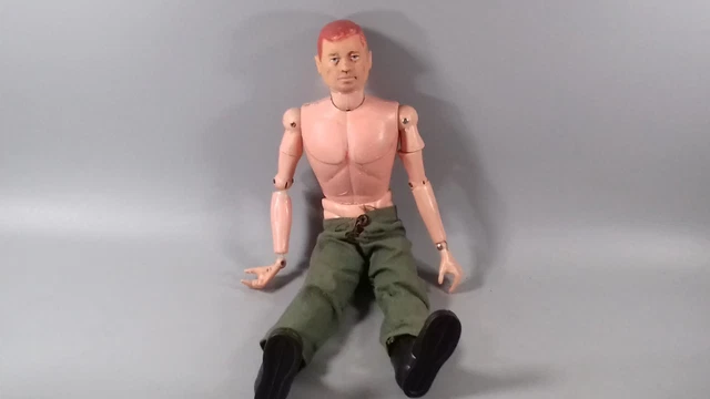 VINTAGE ACTION MAN Painted Head Figure Early £9.99 - PicClick UK
