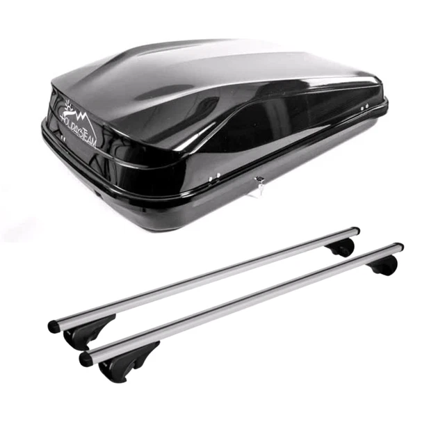 ROOF RACK & Roof Box 420L For BMW 3 Series Touring 1999-2005 Raised ...