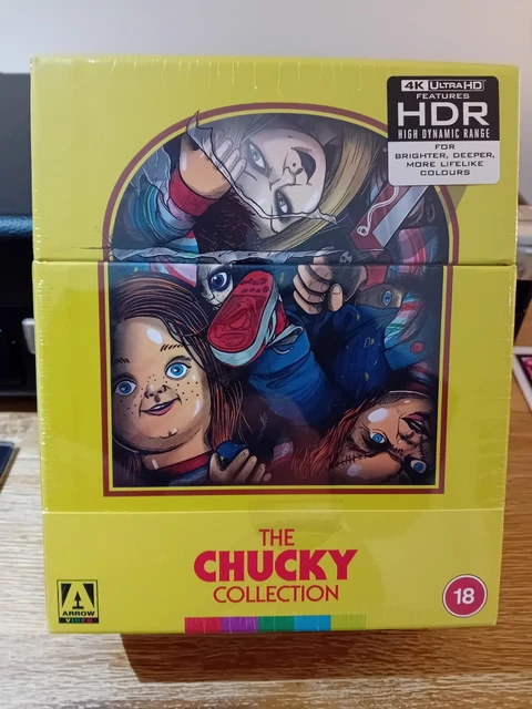 THE CHUCKY COLLECTION Limited Edition [18] 4K UHD+ BLURAY BOX SET NEW AND SEALED £96.95 ...