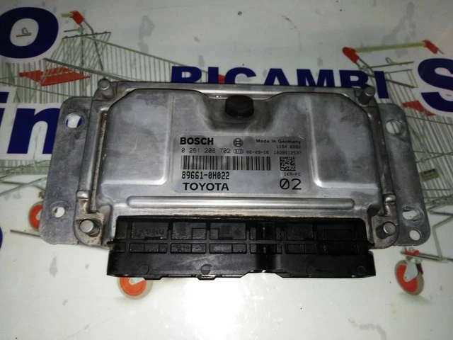 ECU MOTEUR ECU Toyota Aygo Peugeot 107 C1 1.0 0261208702 - 89661-0H022 ...