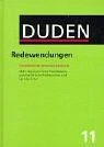 DER DUDEN, BD.11, Duden Redewendungen und sprichwör... | Livre | état ...