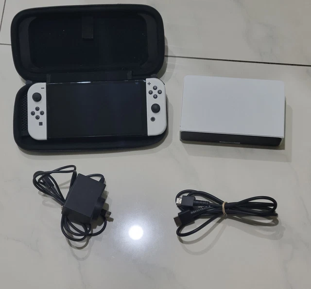 NINTENDO SWITCH OLED Model White Console - Good Working Condition EUR ...