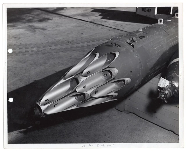 1960S USAF CLUSTER Bomb Unit Vandenberg Air Force Base 8x10 Original ...
