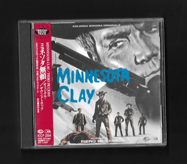PIERO PICCIONI Minnesota Clay Cd Soundtrack Italy Spaghetti Western EUR ...