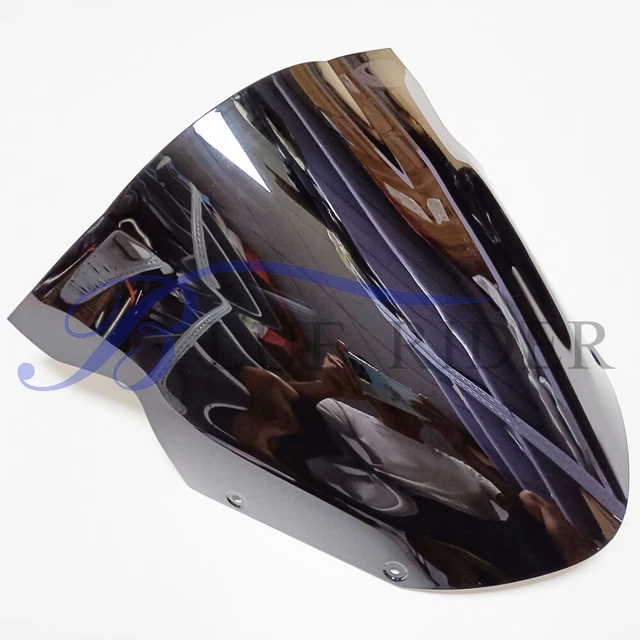 DOUBLE BUBBLE WINDSHIELD WindScreen Screen For Kawasaki ER6F ER-6F ...
