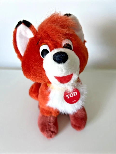 WALT DISNEY CLASSIC TOD Fox And The Hound Vintage 7" Plush Toy £22.45 ...