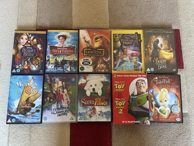 KIDS DISNEY DVD bundle £4.00 - PicClick UK