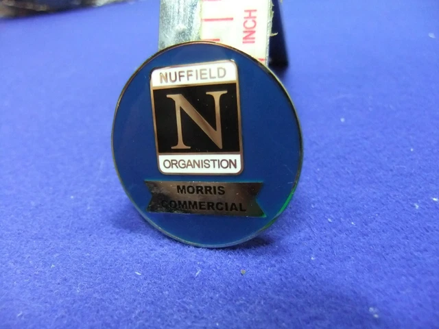 BADGE NUFFIELD MORRIS commercial vehicles organisation advert ...