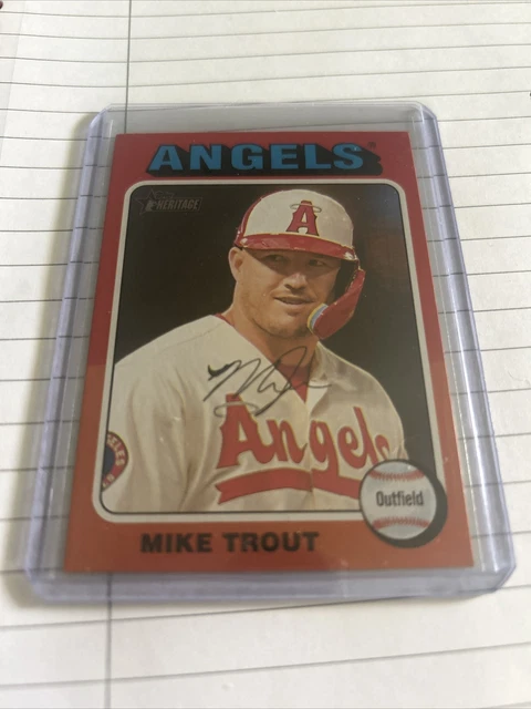 2024 TOPPS HERITAGE Mike Trout SP #52 Angels EUR 0,91 - PicClick IT
