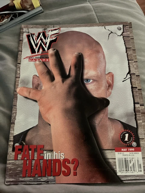 WWF WRESTLING MAGAZINE May 1999 Big Show (Hand Cover Variant) Mideon ...