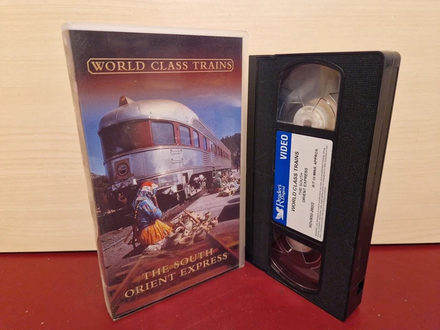 WORLD CLASS TRAINS - The South Orient Express - PAL VHS Video Tape (T74 ...