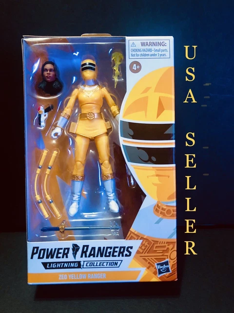 HASBRO POWER RANGERS Lightning Collection Zeo Yellow Ranger Action ...