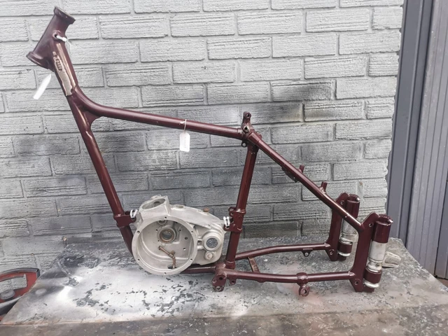 TRIUMPH TERRIER CUB Frame. Cw Crankcases £280.00 - PicClick UK