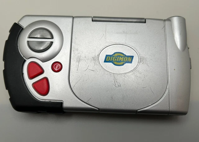 DIGIMON DIGIVICE D-TERMINAL Silver Bandai 2000 Handheld Database ...