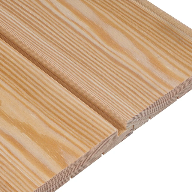 SHIPLAP CLADDING, LARCH Timber, Vertical Fix Exterior Cladding - SAMPLE ...