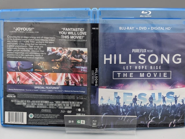 HILLSONG: LET HOPE Rise - The Movie (Blu-ray + DVD, 2016, 2-Disc Set ...