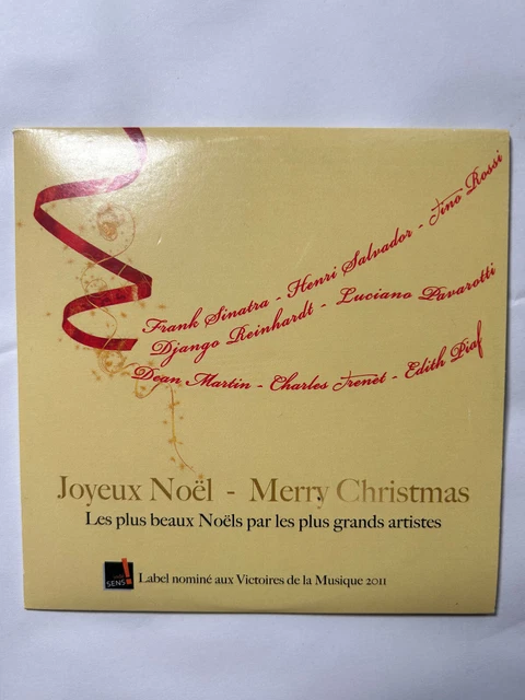 JOYEUX NOËL - Merry Christmas - Tino Rossi, Henri Salvador, Frank ...