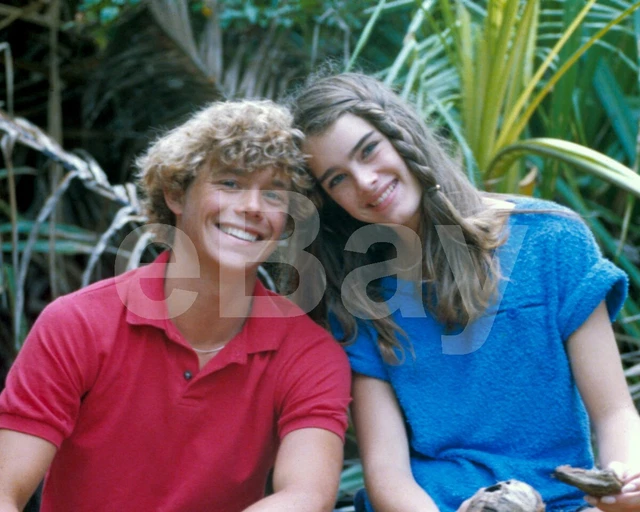 THE BLUE LAGOON (1980) Christopher Atkins, Brooke Shields 10x8 Photo ...