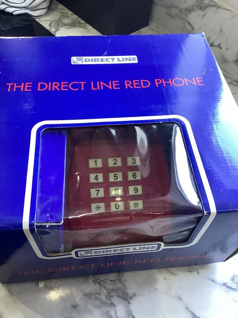 RED DIRECT LINE Telephone - Collectable £42.32 - PicClick UK