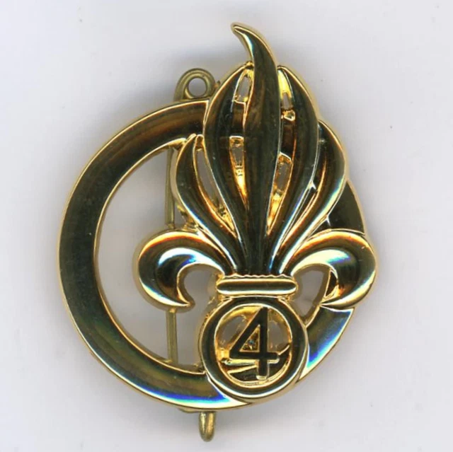 LÉGION ÉTRANGÈRE 4 REI Insigne de béret Balme EUR 8,00 - PicClick FR