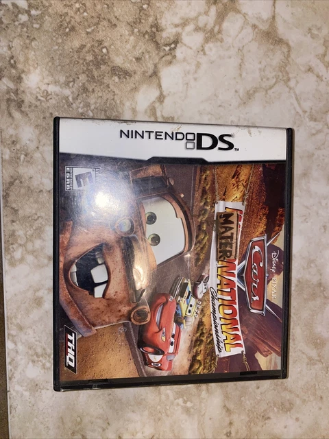 CARS MATER NATIONAL Championship Complete Case Manual Game Nintendo DS ...