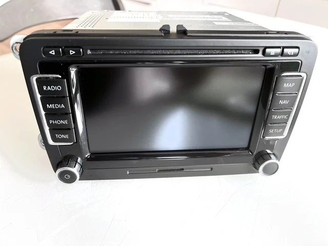 ORIGINAL VW RNS 510 Radio/Navi bon état 1T0 035 680 B EUR 234,00 ...