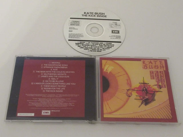 KATE BUSH – the Kick Inside / Cdp 7 46012 2 CD Album £21.63 - PicClick UK
