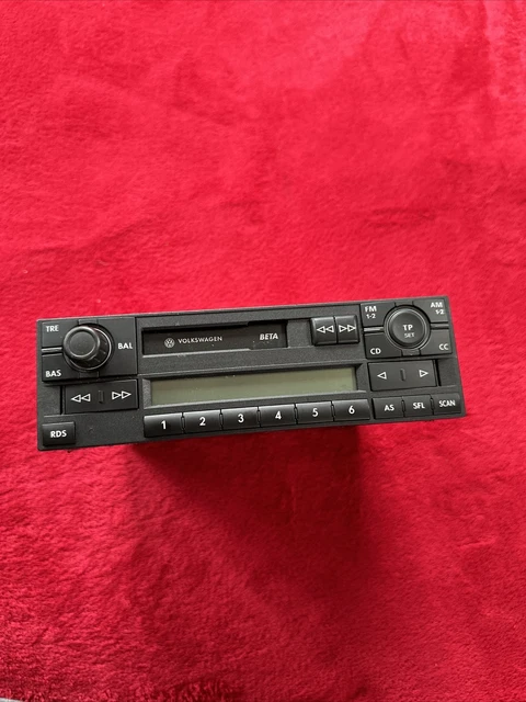 VW GOLF 4 Passat Polo Lupo MC Autoradio Blaupunkt Beta 6X0035152B Mit ...