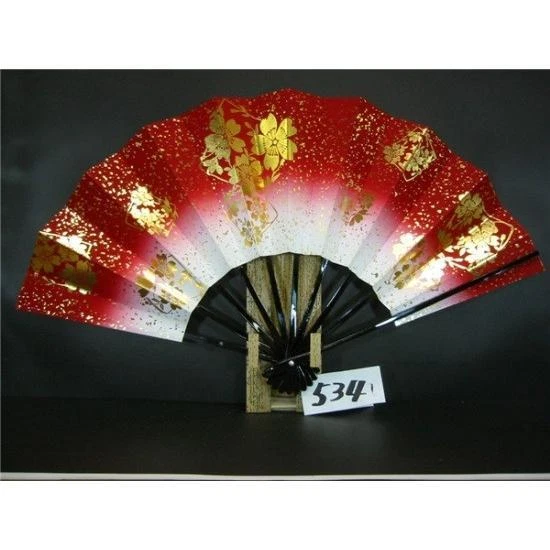 JAPANESE FOLDING FAN KYOTO Traditional Sensu Ougi SAKURA Cherry ...