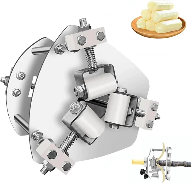 NEW MANUAL PUSH-PULL Sugarcane Quick Peeling Machine Sugar Cane Skin ...