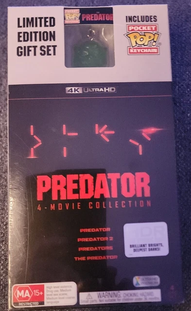 PREDATOR 4 - Movie Collection 4K Ultra HD Limited Edition Gift Set New ...
