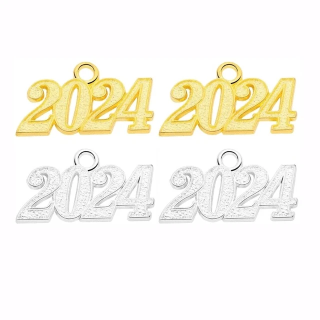 GRADUATION YEAR CHARM 2024 Signet Year Charm for Graduation Tassels ...