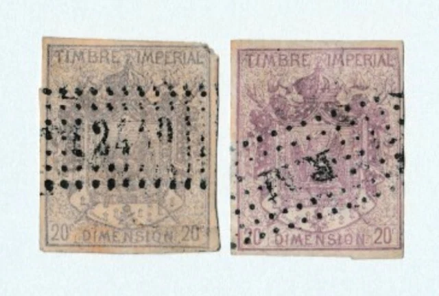 2 TIMBRES FISCAUX Timbre Impérial 20 c Dimension Manteau Impérial EUR 5,00 - PicClick FR