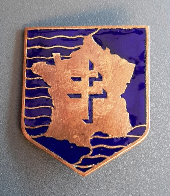 2° DB DIVISION BLINDÉE Leclerc Insigne Badge Arémail Paris Post WW2 ORIGINAL EUR 35,99 - PicClick FR