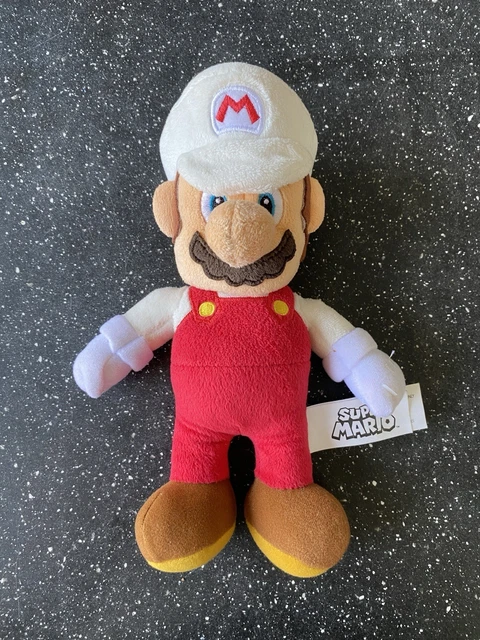 SUPER MARIO OFFICIAL Fire Mario Plush Soft Teddy 9’’ £8.98 - PicClick UK