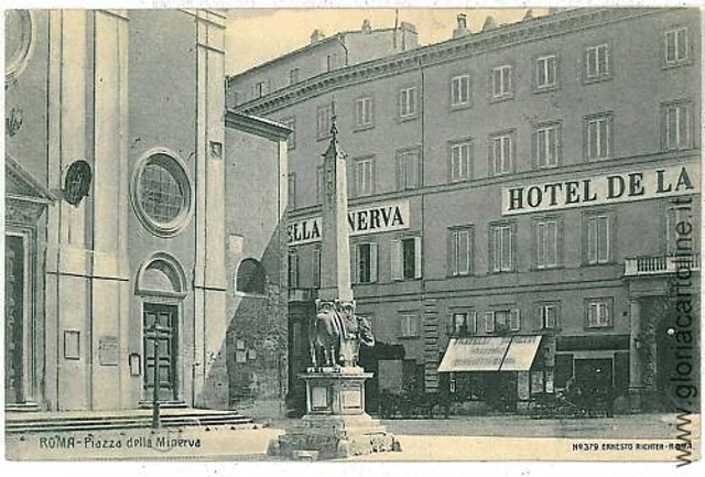 CARTOLINA D'EPOCA: ROMA Citta': HOTEL MINERVA EUR 18,00 - PicClick IT