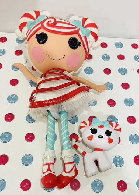 LALALOOPSY MINT E. Stripes Peppermint Doll Full Size 12” MGA ...