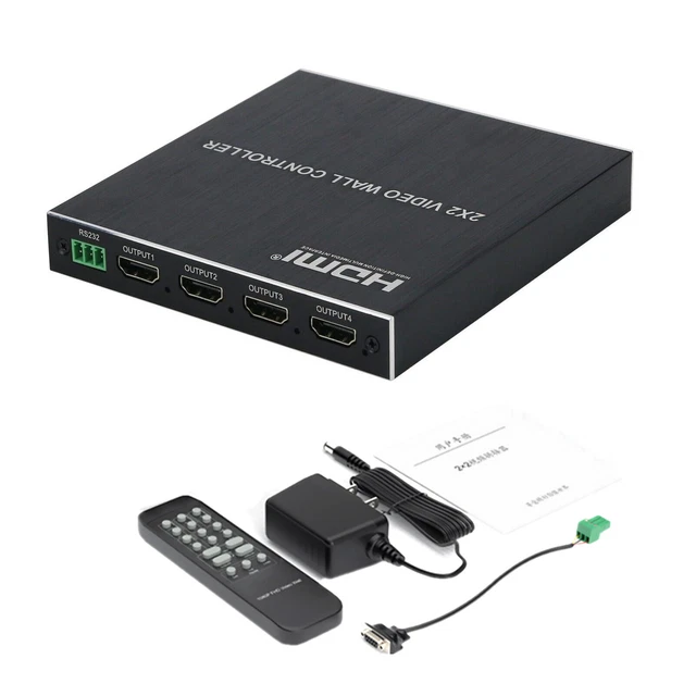 4X1/3X1/2X2 MATRIX HDMI Video Wall Controller 1080P Multi Screen ...