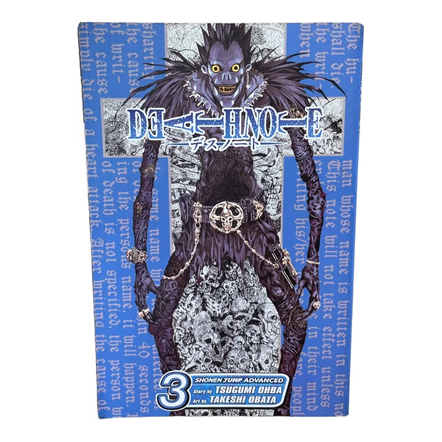 DEATH NOTE VOL. 3 by Tsugumi Ohba Manga - English/VIZ Media/Shonen Jump ...